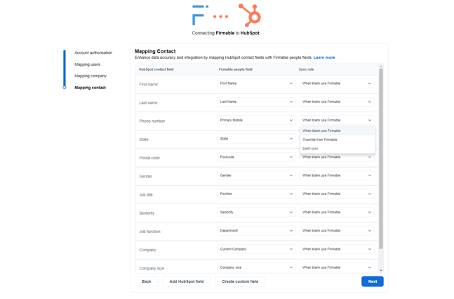 How to connect the Firmable Enrichment HubSpot app